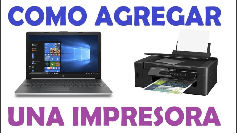 Cómo Agregar una Impresora a Mi Laptop: Guía Paso a Paso para Conectar ...