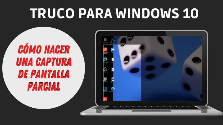 Cómo Capturar Pantalla en PC: Guía para Seleccionar Solo una Parte ...