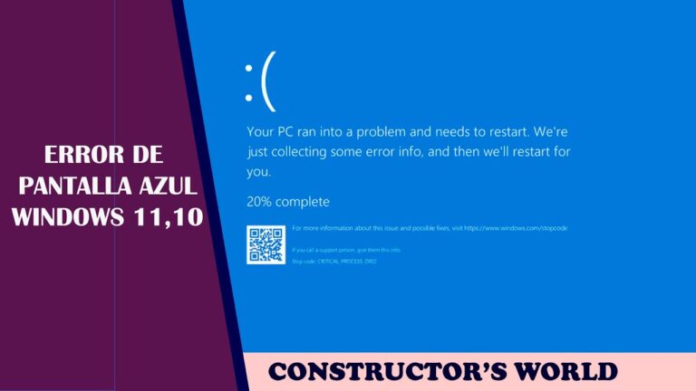 ¿Por qué aparece la pantalla azul en Windows 11? Causas y soluciones ...